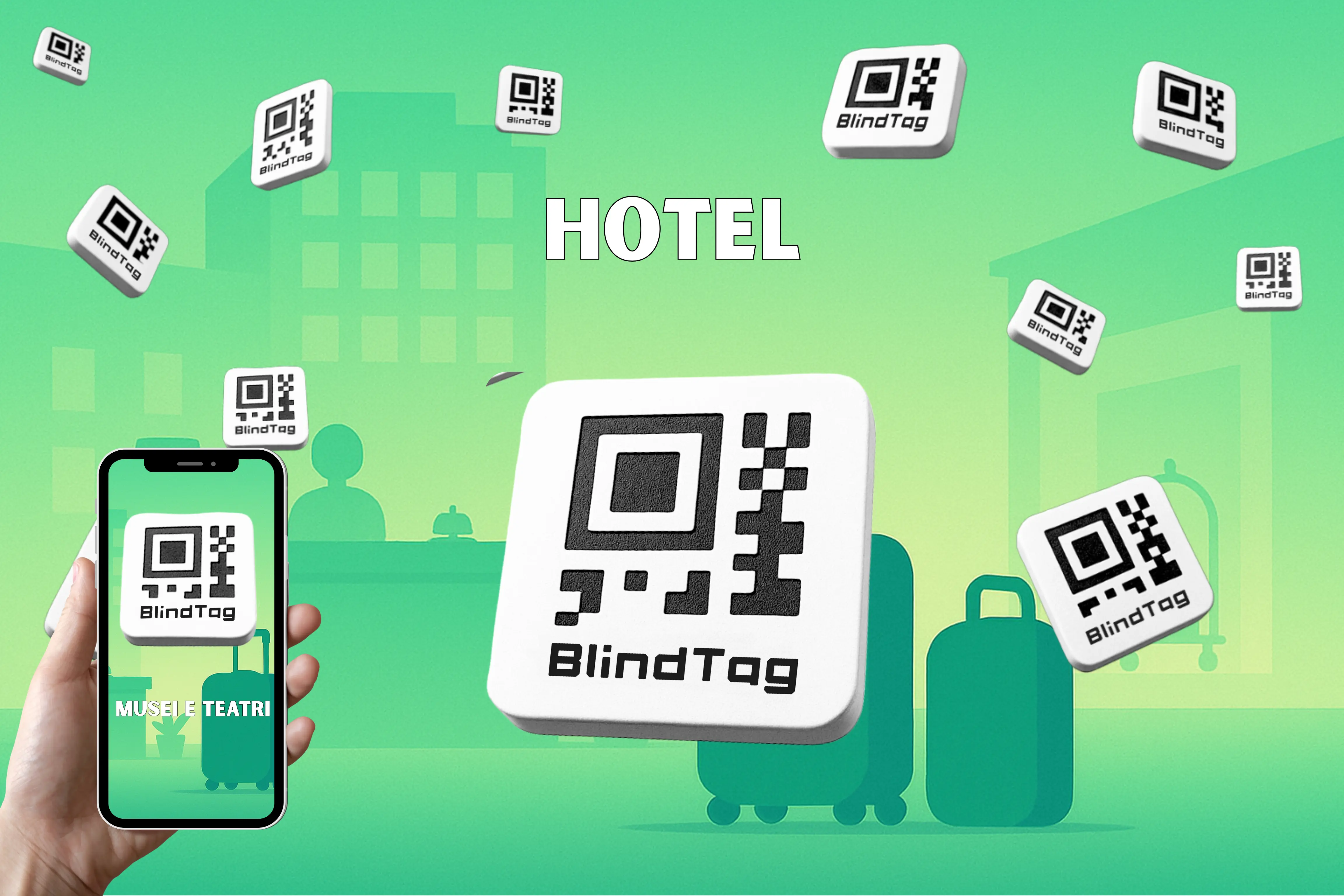 Blind Tag System - Sistema di orientamento accessibile tramite tag passivi